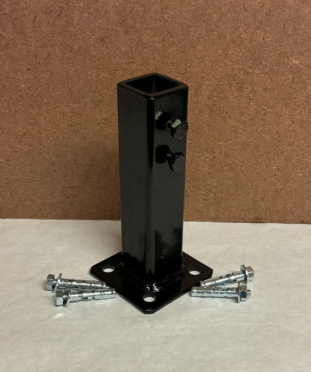 1" Rusted broke leg/post6 1/2" Repair Bracket 2 set screws NO Welding ...